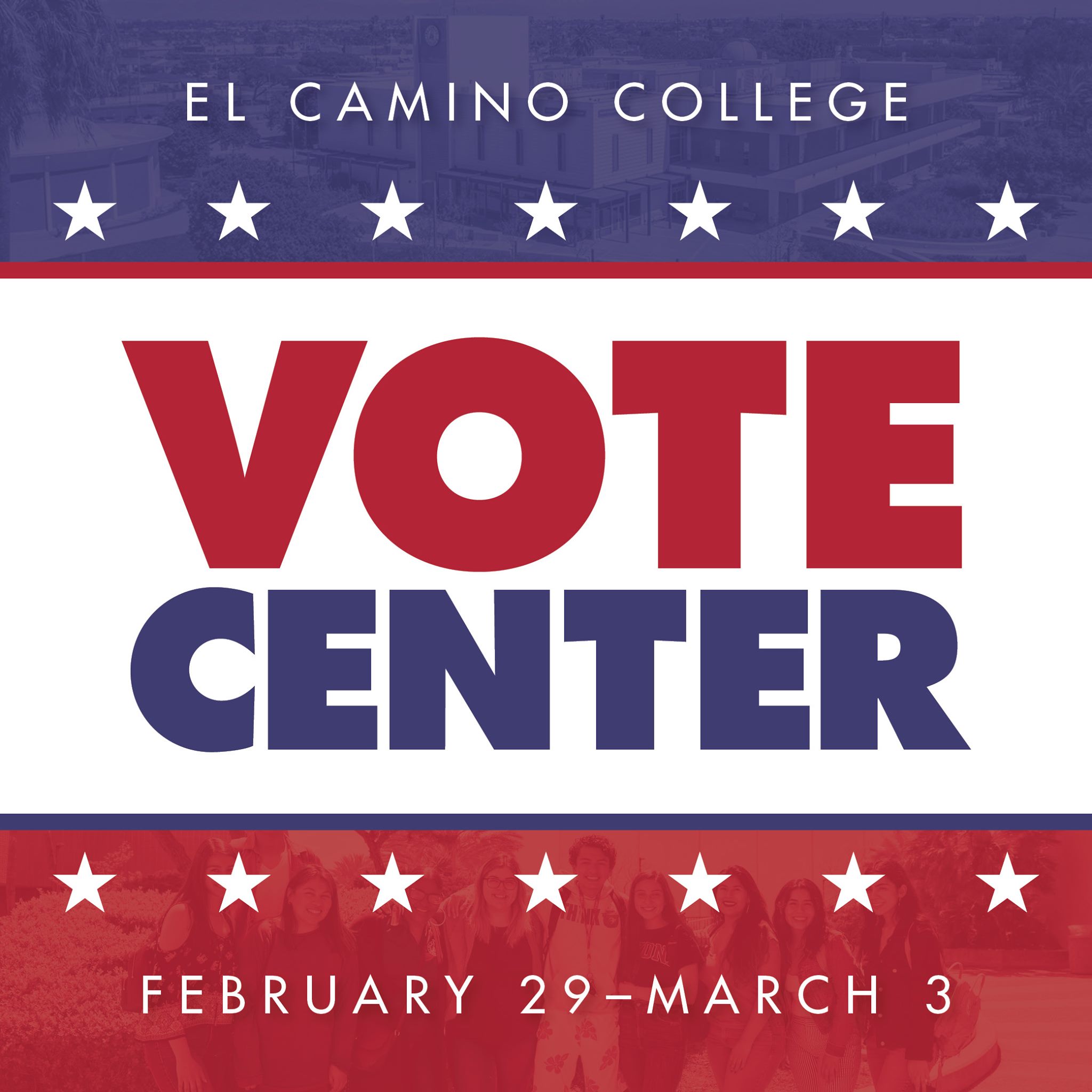Vote Center at El Camino College