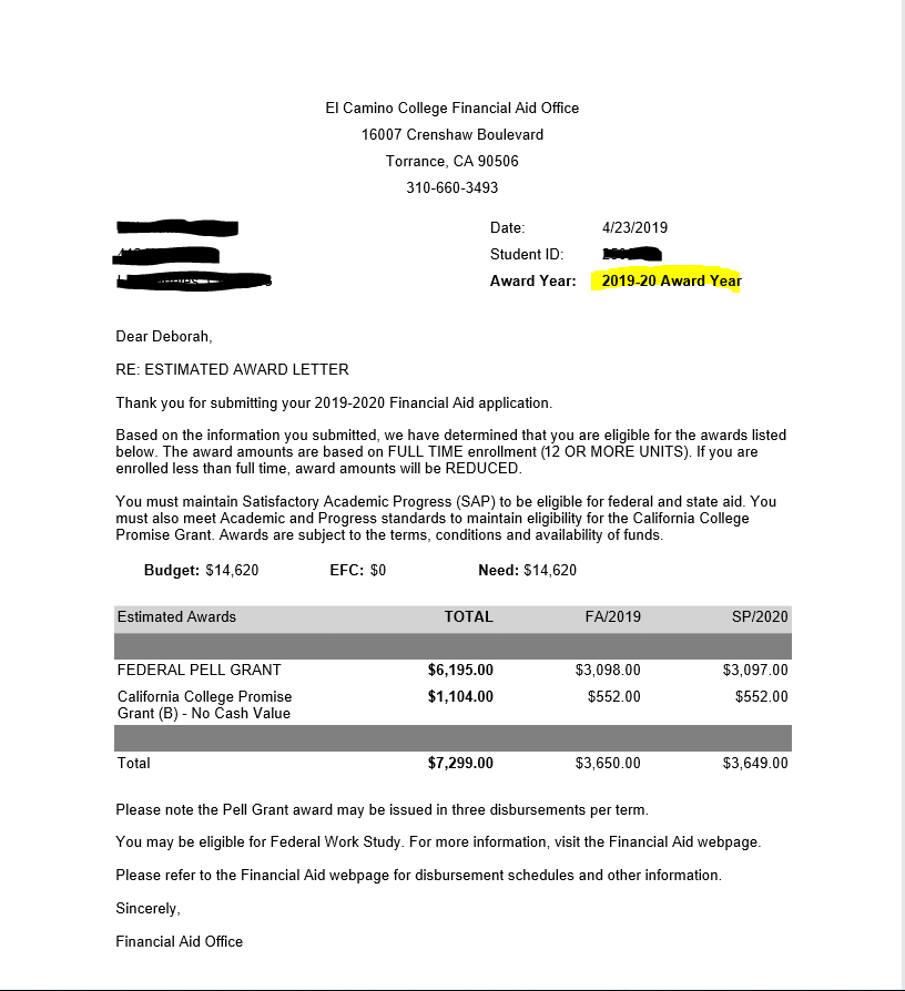 Federal Work Study Program